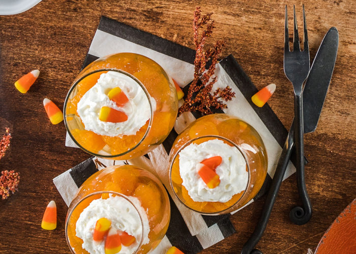 Candy Corn Parfait Potions - Happy + Nourished